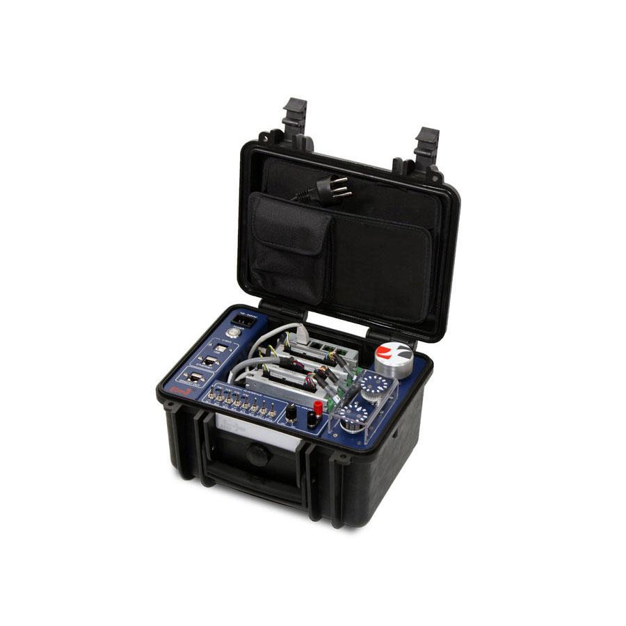 3 servo drives and 3 servo motors in one smal ready-to-use suitcase